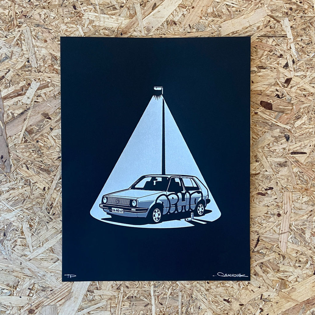 Night shift - Screenprint – bijKlaas